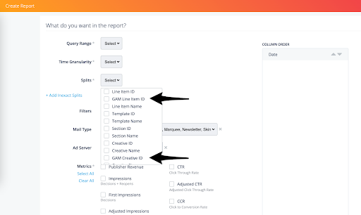 Google Ad Manager Integration: Reporting - LiveIntent Knowledge Base