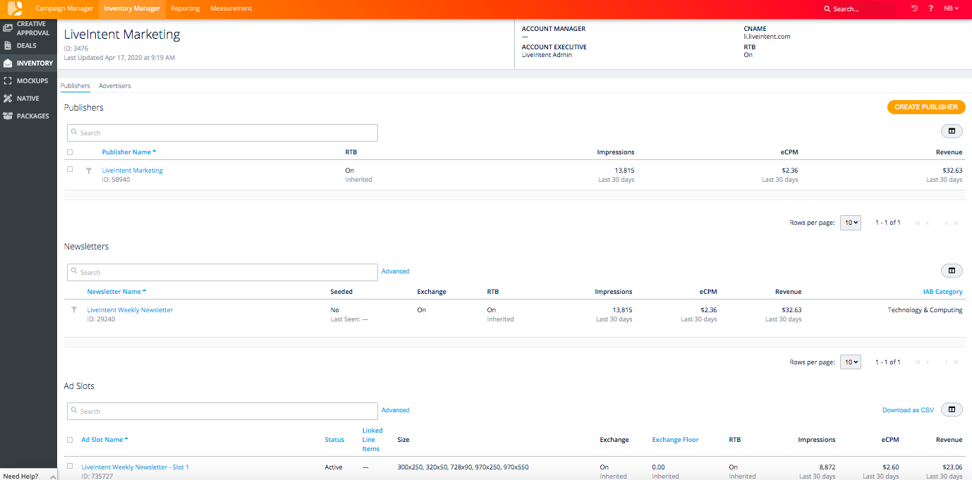 Media Group Overview - LiveIntent Knowledge Base